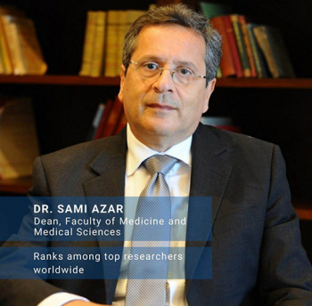Professor Sami Azar ranked first among researchers worldwide - Globe ...